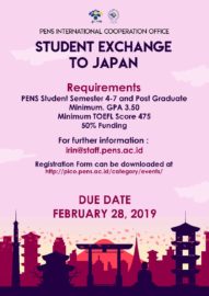 “STUDENT EXCHANGE TO JAPAN 2019” – PICO